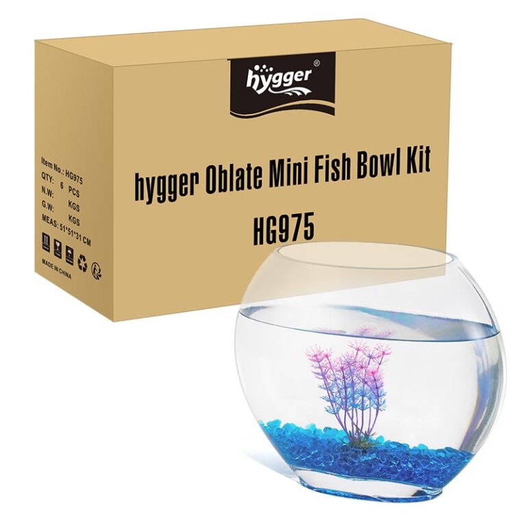 hygger Fish Bowl - hygger