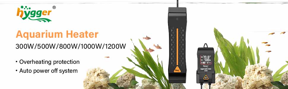 hygger Aquarium Quartz Heater - hygger
