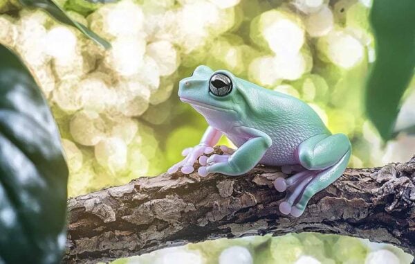 The Charming Nocturnal White Tree Frog - hygger